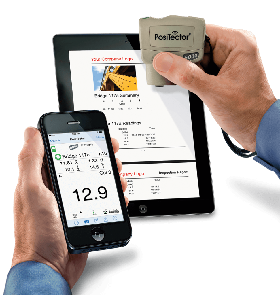 PosiTector SmartLink | Virtual PosiTector Gauge | DFT Instruments