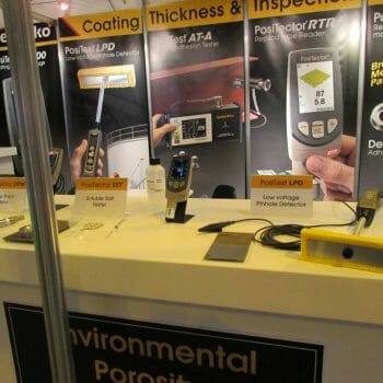 DFT Instruments and DeFelsko Exhibition | Surface World Exhibition NEC 2017