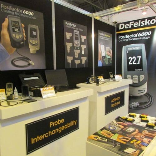 DFT Instruments and DeFelsko Exhibition | Surface World Exhibition NEC 2017