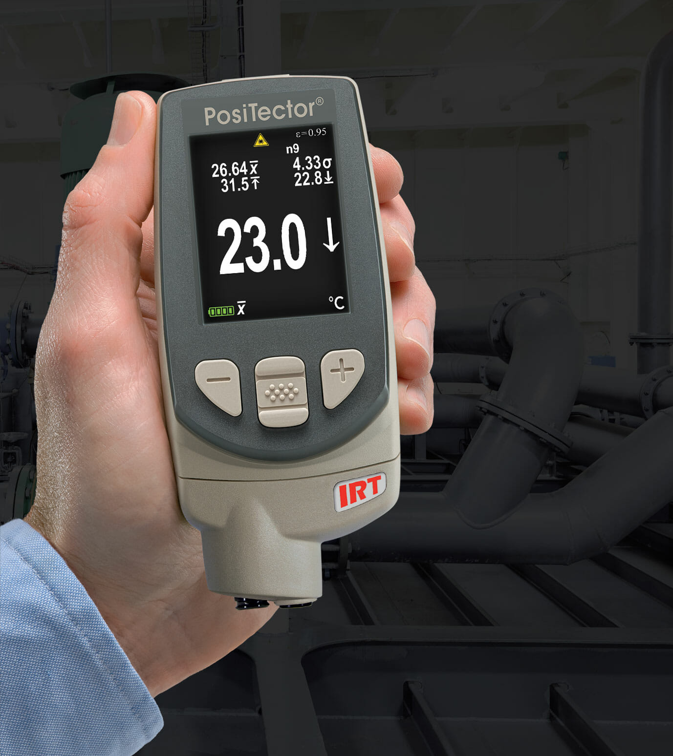 PosiTector IRT - Infrared Thermometer - DFT Instruments (UK) Limited