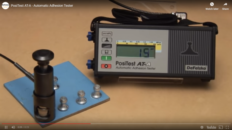 Adhesion Testing | Adhesion Test Instrument | DFT Instruments UK